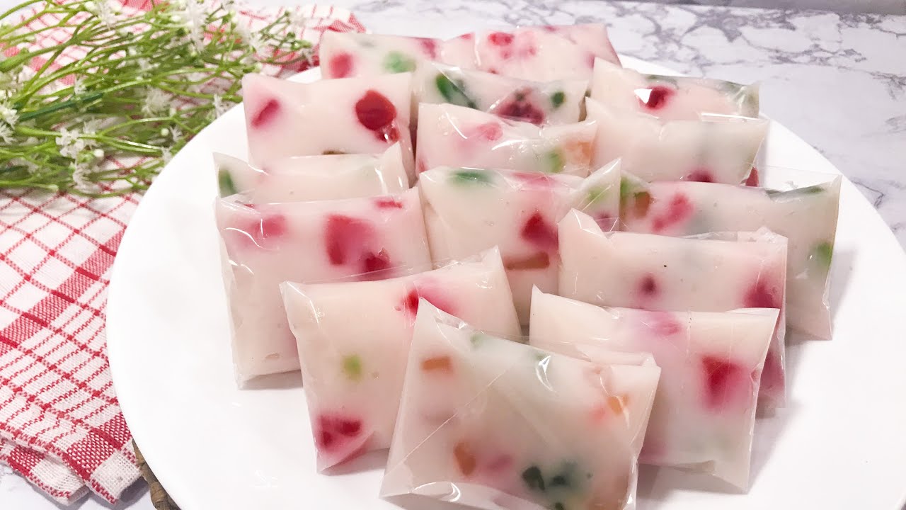 Resep Kue Cente Manis Betawi: Jajanan Kenyal Berwarna-warni yang ...